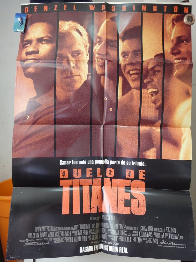 poster original duelo de titanes remember the t - Compra venta en ...