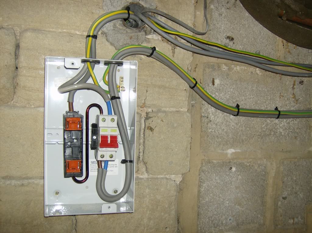 Consumer Unit Relocation Project | DIYnot Forums