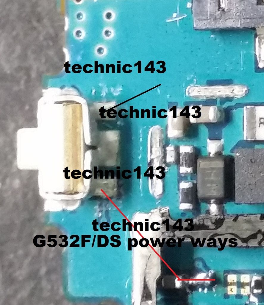 samsung G532F/Ds power switch solution jumper - GSM-Forum