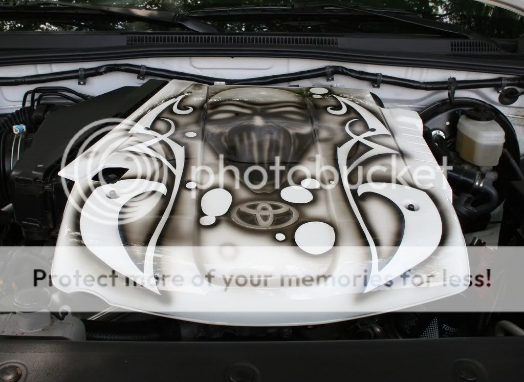 custom engine cover and gauges | Toyota Nation Forum