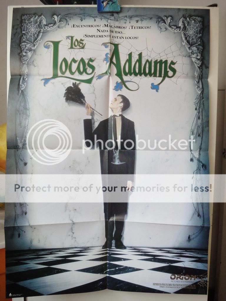 poster original los locos adams anjelica huston - Compra venta en ...