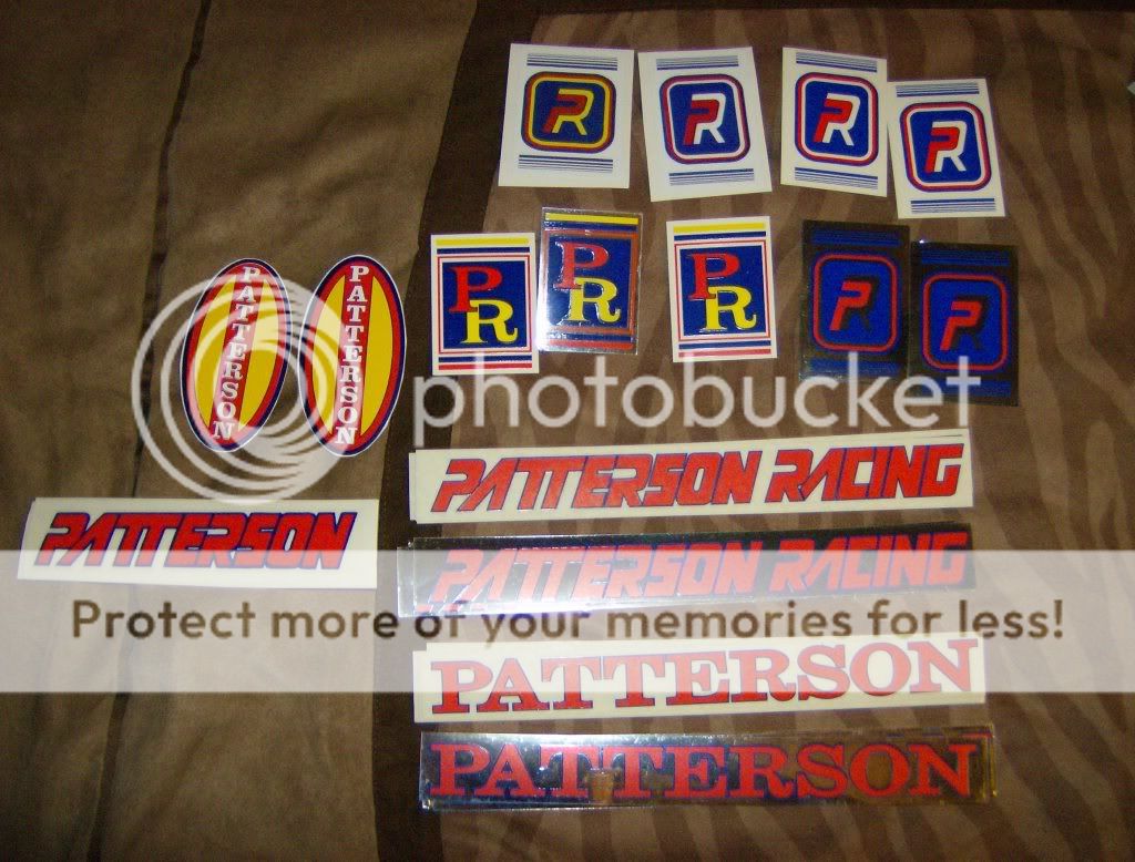 Patterson Repro decals 1982. - BMXmuseum.com Forums