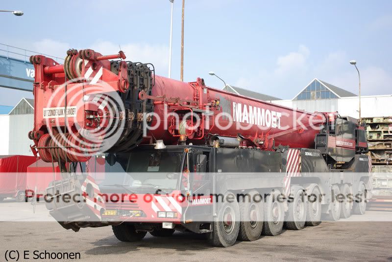 Terex Demag AC 500-1 - Kranliste / Cranelist