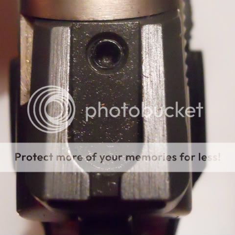 Rear sight adjustment. | 1911Forum
