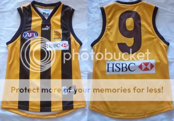 Match Worn and Player Issue Guernseys! Crawford,Higgins | AFL - Selling ...