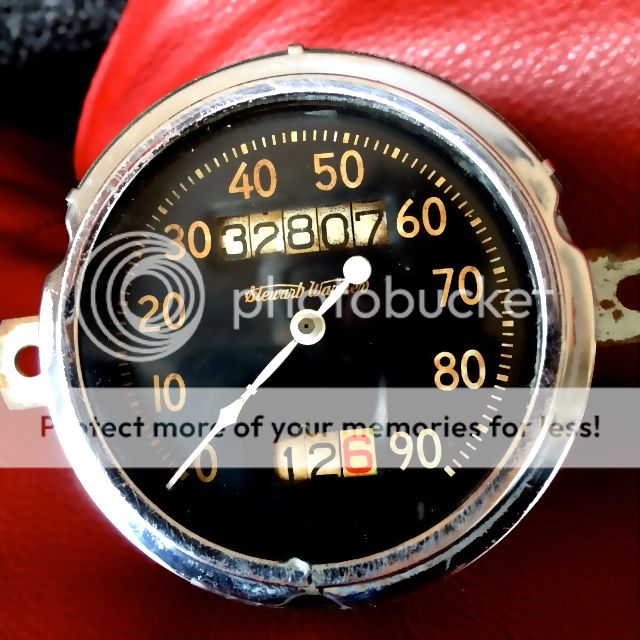SOLD***) S/W 1932 Ford 90 mph speedo | The H.A.M.B.