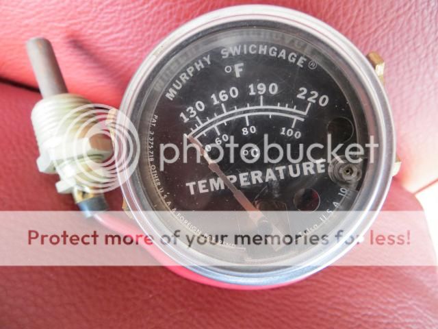 "Murphy Switchgage" mechanical water temp gauge | The H.A.M.B.