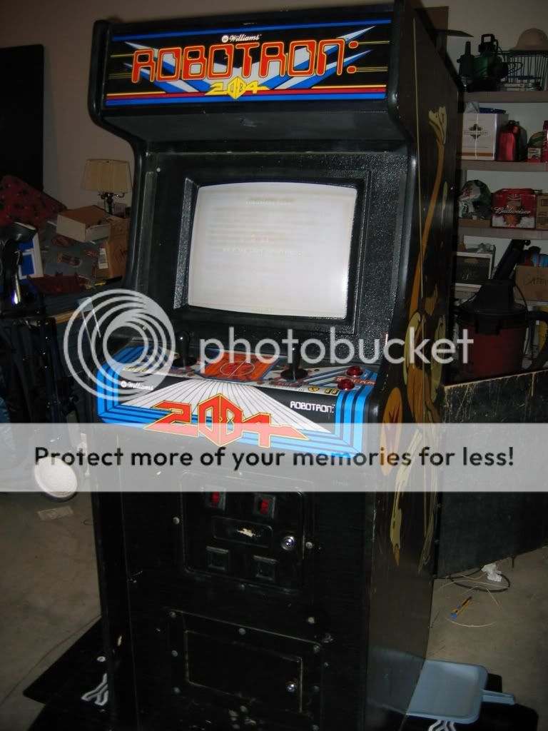 Getting back into arcade games. Resurrecting a Robotron - Arcade and ...